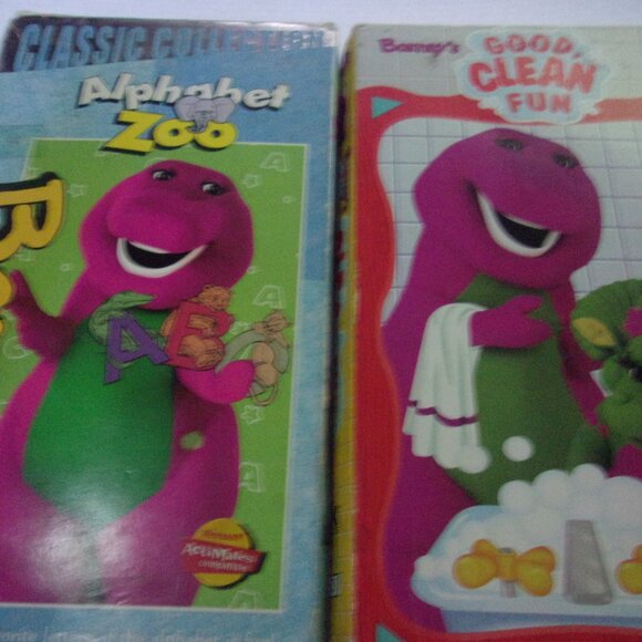 Other | Barney Two Vintage Vhs Videotapes | Poshmark